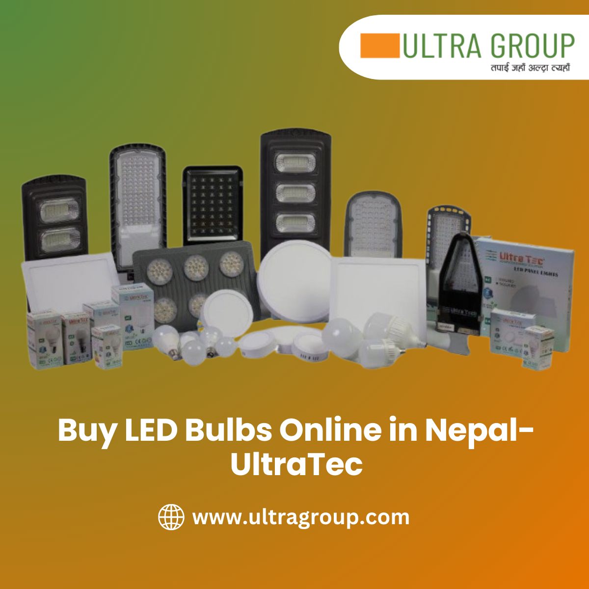 Buy LED Bulbs Online in Nepal 2024-UltraTec